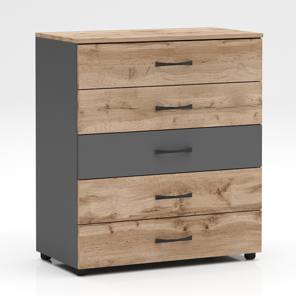 Συρταριέρα με 5 συρτάρια 10-55-003 – Grammi Deco